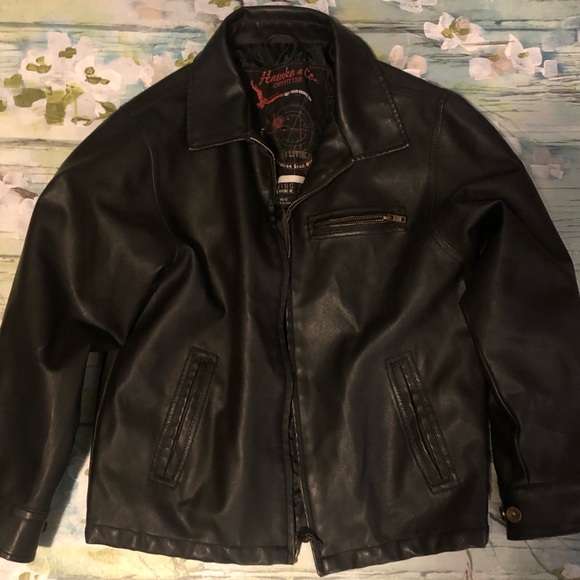 Hawke & Co | Jackets & Coats | Hawke Co Leather Jacket | Poshmark